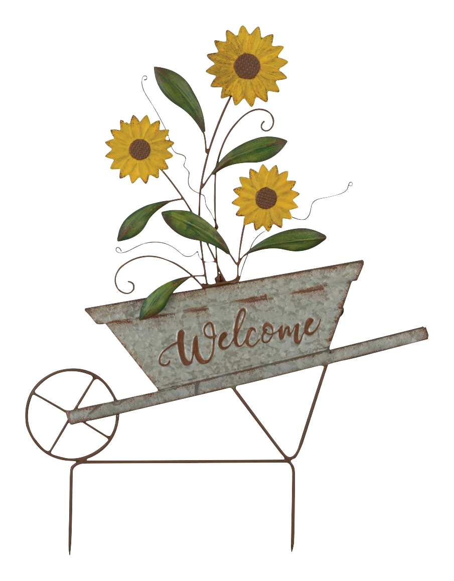 Regal Art & Gift Wheelbarrow Welcome Garden Stake | Bass Pro Shops